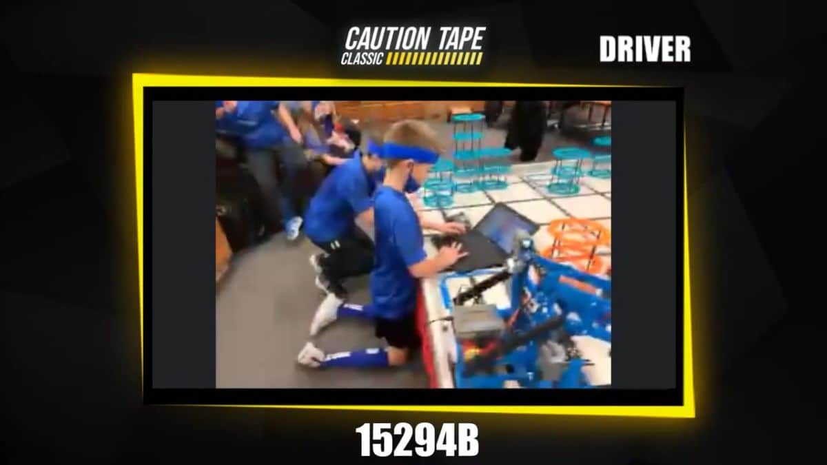 Caution Tape Classic VEX IQ Tournament Announce Winners