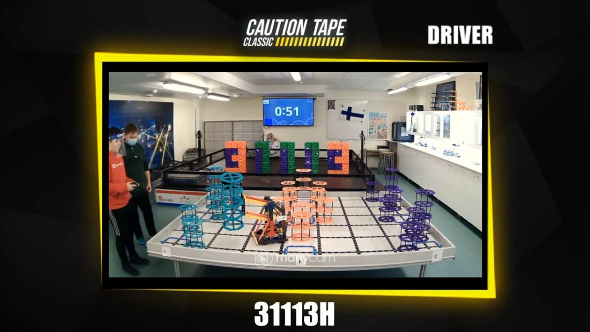 Caution Tape Classic VEX IQ Tournament Announce Winners